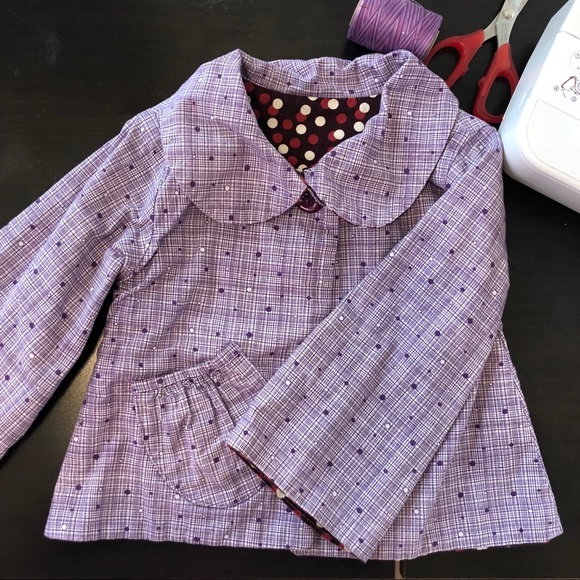 Matilda Creations | Jackets & Coats | Reversible Kids Cotton Jacket ...